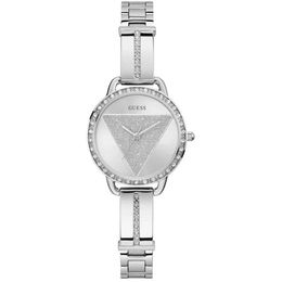 Guess Tri Bellini Damen Silber Uhr GW0914L1