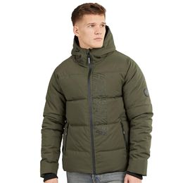Henleys - "System Ski" Steppjacke f&uuml;r Herren (Khakigr&uuml;n)