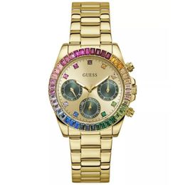 Guess Halo Damen Gold Watch GW0690L4
