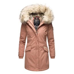 Navahoo Damen Winter Parka Cristal &ndash; Premium Kollektion mit Abnehmbarem Kunstfellkragen