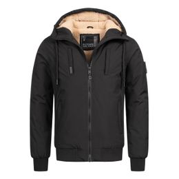 Alessandro Salvarini Herren Winterjacke AS-431 &ndash; Warm, Mit Teddyfellfutter & Kapuze