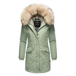 Navahoo Damen Winter Parka Cristal &ndash; Premium Kollektion mit Abnehmbarem Kunstfellkragen
