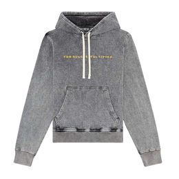 Diesel - Kapuzenpullover f&uuml;r Herren (Grau Ausgeblichen)
