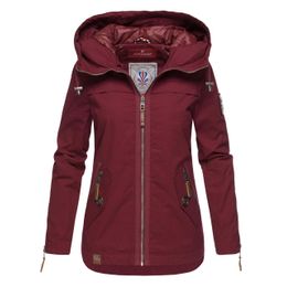 Navahoo Damen &Uuml;bergangsjacke Wekoo &ndash; Leichte Baumwolljacke mit Kapuze
