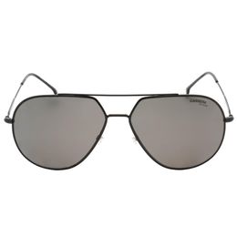 Carrera - Sonnenbrille mit mattschwarzem Rahmen und grauen PZ-Gl&auml;sern