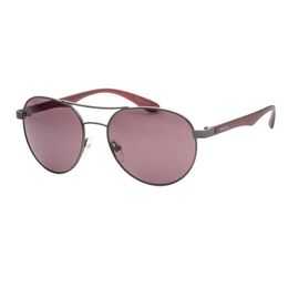 Calvin Klein - Pilotenjacke-Sonnenbrille f&uuml;r Damen, Matt (Pink/Metall-Grau)