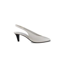 Loro Piana Rebecca Pumps Wei&szlig;