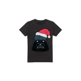 Star Wars - T-Shirt f&uuml;r Herren - weihnachtliches Design (Schwarz)