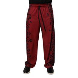 Dolce & Gabbana Leopardenmuster-Hose im l&auml;ssigen Stil