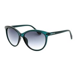 Calvin Klein - "CK19534S 430" Farbverlauf-Sonnenbrille f&uuml;r Herren, Kunststoff (Petrol/Grau)