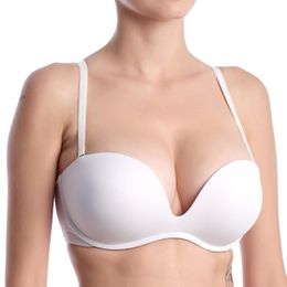 FREEPLUS Damen Push-Up-BH ohne Draht