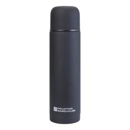 Mountain Warehouse - Thermosflasche, Gummiert, 500ml (Schwarz)