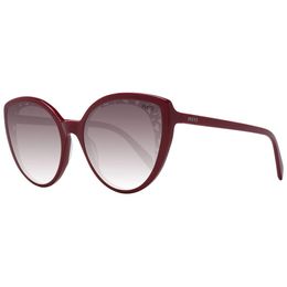 Emilio Pucci Katzenaugen-Sonnenbrille mit Spitzenbesatz