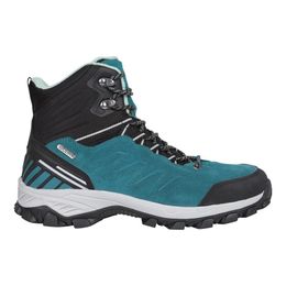 Mountain Warehouse - Wanderstiefel f&uuml;r Damen, Leder, Wasserfest (Dunkles Aquamarin)