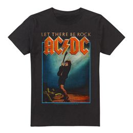ACDC AC/DC - "Let There Be Rock" T-Shirt f&uuml;r Herren (Schwarz)