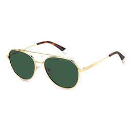 Polaroid Gold Edelstahl Sonnenbrille