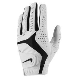 Nike - "Dura Feel X" Linksh&auml;nder Golf-Handschuh f&uuml;r Herren, PU-Kunststoff, Polyester, Nylon, Spandex (Wei&szlig;)