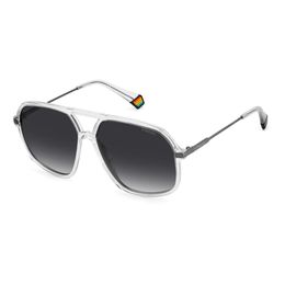 Polaroid Transparente Plastik-Sonnenbrille