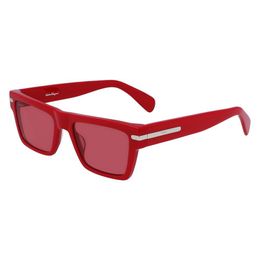 Rote Acetat-Sonnenbrille