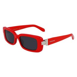 Rote Acetat-Sonnenbrille