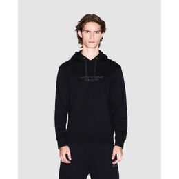 Armani Exchange UC001 Kapuzenpullover in Schwarz