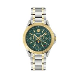 Versace Galaxy Moonphase Mehrfarbig Herren Armbanduhr VE0K00325