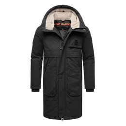 Stone Harbour Herren Outdoorjacke Cyriaan mit Teddyfellkapuze & winddichtem Design