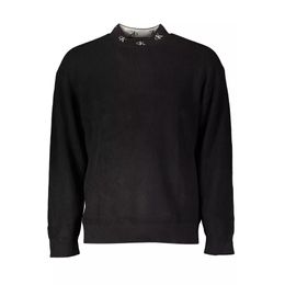 Calvin Klein Rippstrick Rundhals-Pullover