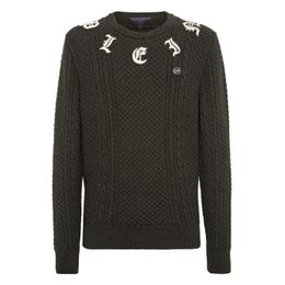 Philipp Plein Rundhalspullover Monogram