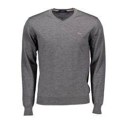 Harmont & Blaine Merino-Wolle V-Ausschnitt Pullover