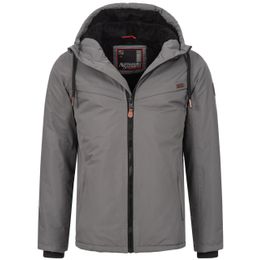 Alessandro Salvarini Herren Winterjacke AS-331 mit Teddyfell & Kapuze
