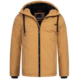 Alessandro Salvarini Herren Winterjacke AS-331 mit Teddyfell & Kapuze
