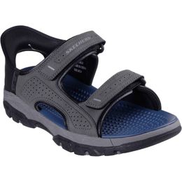 Skechers Tresmen - Reece Polyurethan Herren Charcoal Standard Sandalen