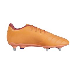 Canterbury - Herren/Damen Unisex Rugby-Stiefel f&uuml;r weichen Boden "Phoenix Genesis Pro", Leder (Orange/Gelb)