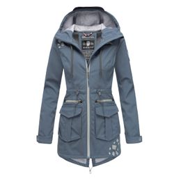 Marikoo Damen Softshelljacke &ndash; Ulissaa mit Kapuze & Reflektoren