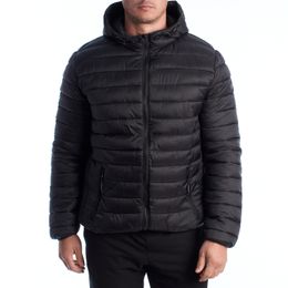 U.S. Polo Assn. Herren-Steppjacke mit Kapuze US42127019