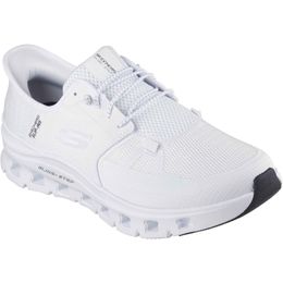 Skechers Glide-Step Pro Textil Herren Wei&szlig;e Standard-Sneaker