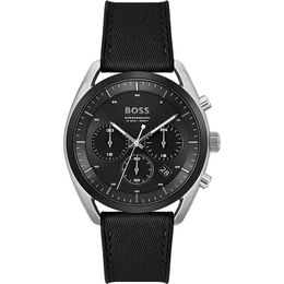 HUGO BOSS Schwarze synthetische Armbanduhr