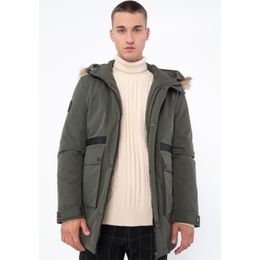 Wittchen Herren-Isolierjacke, gerader Schnitt, Gr&uuml;n, Polyester