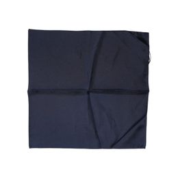 Dolce & Gabbana Dunkelblaues Seidenschal Herren Foulard