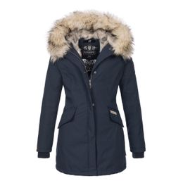 Navahoo Damen Winter Parka Cristal &ndash; Premium Kollektion mit Abnehmbarem Kunstfellkragen
