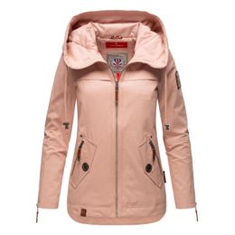 Navahoo Damen &Uuml;bergangsjacke Wekoo &ndash; Leichte Baumwolljacke mit Kapuze