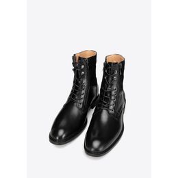 Wittchen Herren-Ankle-Boots aus schwarzem Leder