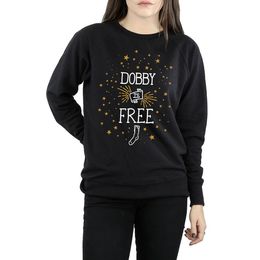 Harry Potter - "Dobby Is Free" Sweatshirt f&uuml;r Damen (Schwarz)