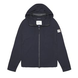 Aquascutum Active Kapuzen-stretch-windbreaker, Marineblau