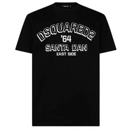 Dsquared2 - Schwarzes T-shirt &bdquo;santa Dan 64"