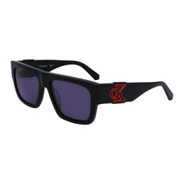 Calvin Klein Unisex Erwachsene Jeans Sonnenbrille (Schwarz)