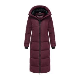Marikoo Damen Winter Steppmantel Honiaa XVI mit Kapuze & Rei&szlig;verschlusstaschen