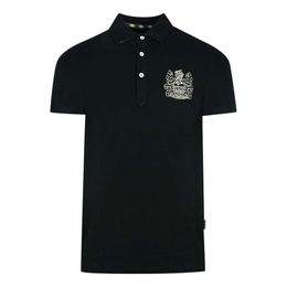 Aquascutum - "Aldis" Poloshirt f&uuml;r Herren/Damen Unisex (Schwarz)