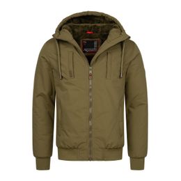 Alessandro Salvarini Herren Winterjacke AS-320 mit Teddyfell-Innenfutter & Kapuze &ndash; warm & stylisch